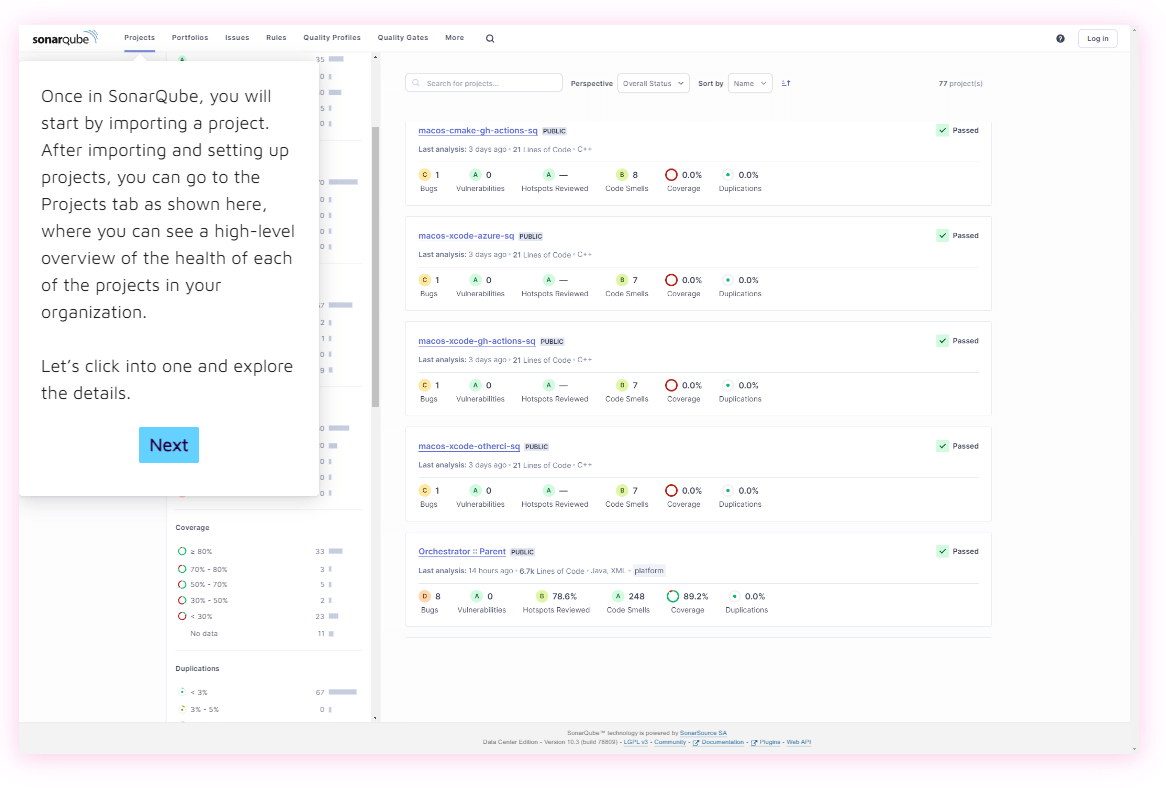 SONARSOURCE SONARQUBE - Duoware
